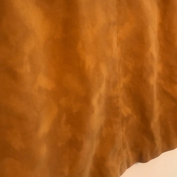 Vintage | Jackets & Coats | Vintage Tan Faux Suede Leather Cape Jacket ...